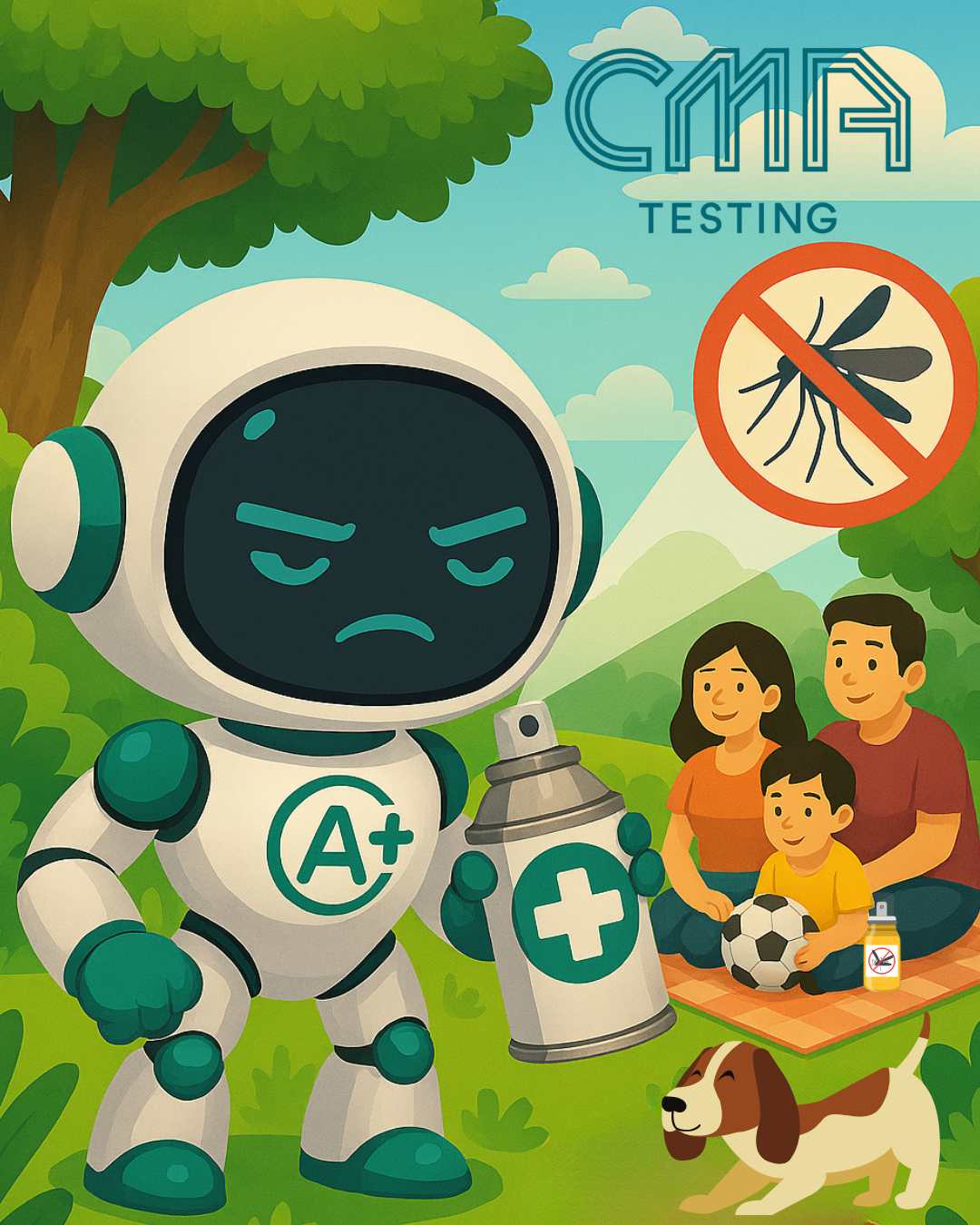 Dr. A+ Reminder: Summer vacation is here! Mosquito repellent for ...